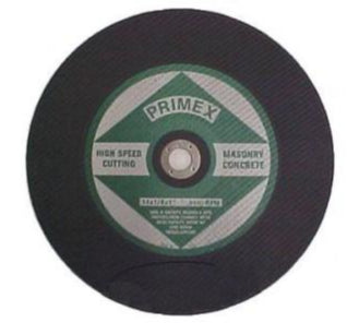 14" Primex Abrasive Cut-Off Wheel for Concrete (1in. arbor) – A & M ...