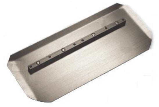 Wagman Metal Product's Combination Trowel Blade, 8" x 18" - WX8180 – A ...